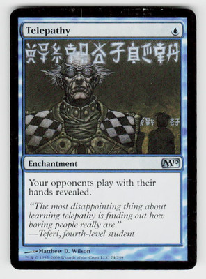 Magic 2010 (M10) #74 Telepathy | eBay