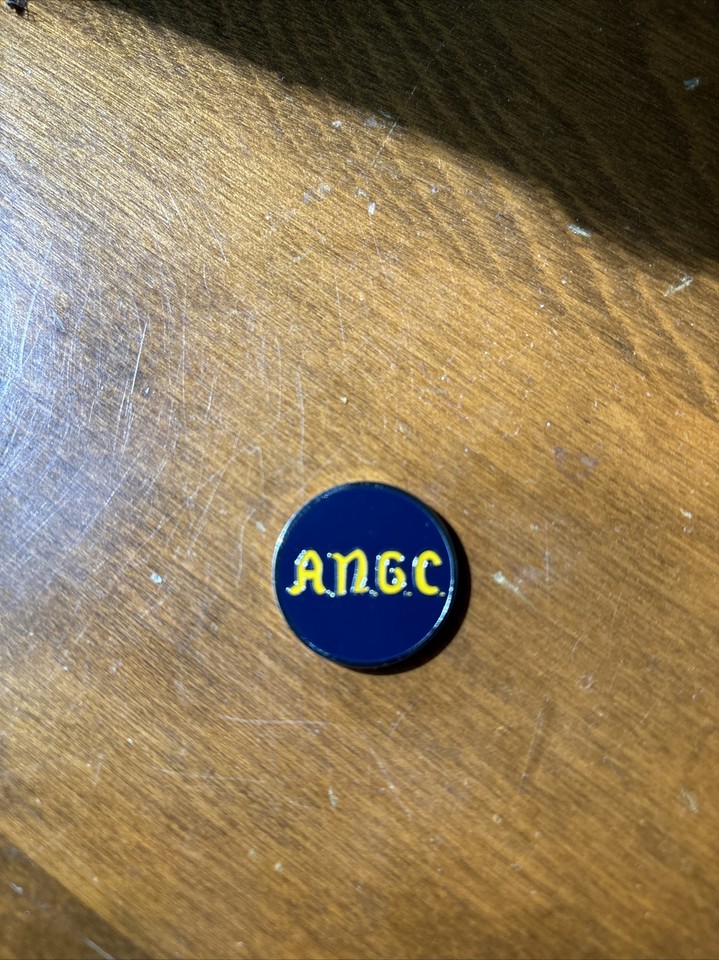 ANGC AUGUSTA NATIONAL GOLF CLUB MEMBER GOLF PRO SHOP BALL MARKER ANGC ...