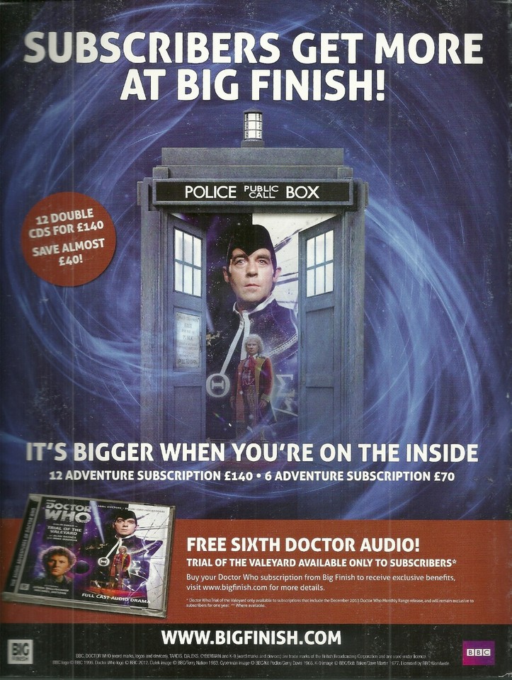 RARE Back Issue - DOCTOR WHO MAGAZINE #468 - MATT SMITH - Anthony ...