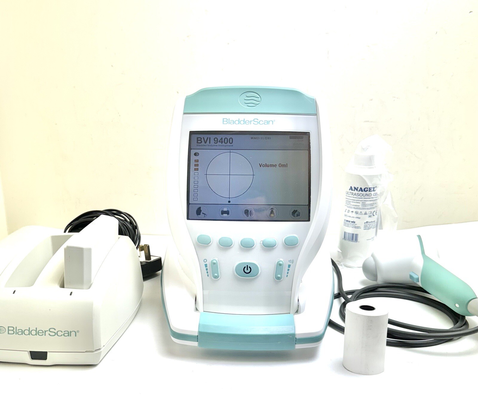 VERATHON BVI-9400 ULTRASOUND BLADDER SCANNER UROLOGY + GEL + 2 ...