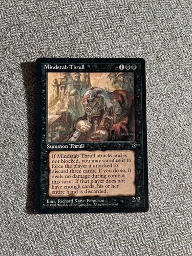 MTG Mindstab Thrull Fallen Empires 40a Regular Common X2 | eBay