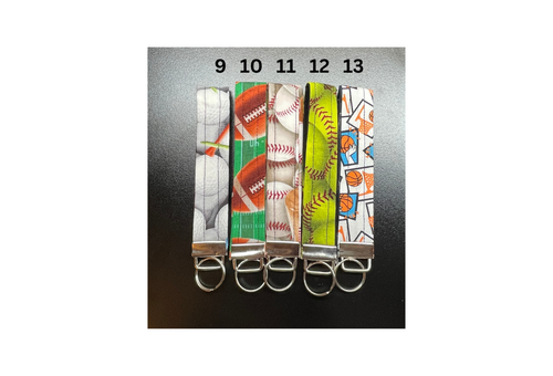 KEYCHAIN / WRISTLET - Handmade - Sports Themed - Fast Shipping !! | eBay