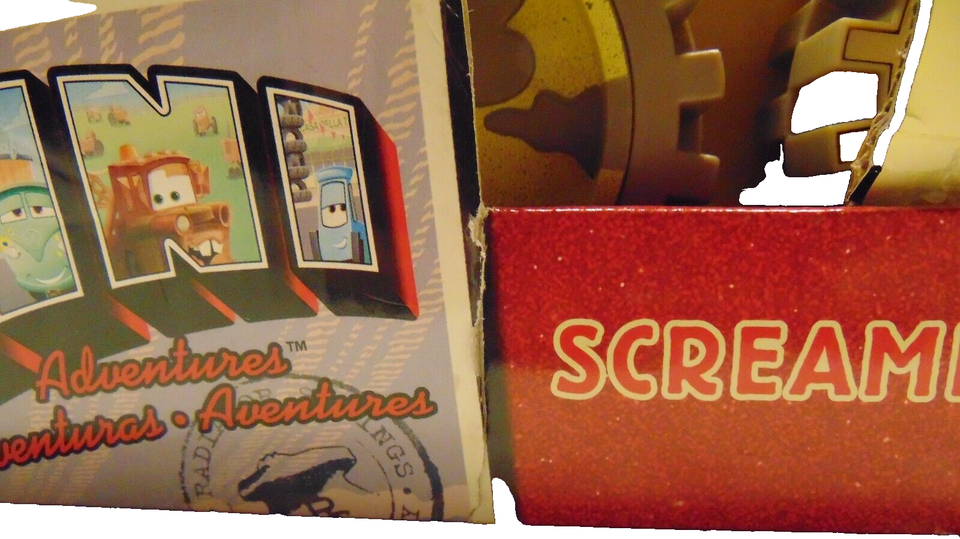 NEW RARE DISNEY PIXAR CARS SCREAMIN' BANSHEE JUNKYARD EXCAVATOR LIGHTS ...