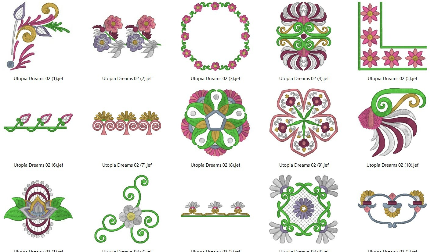 632 QUILTING DESIGNS QUILT BLOCKS Embroidery Machine Design Pattern PES ...