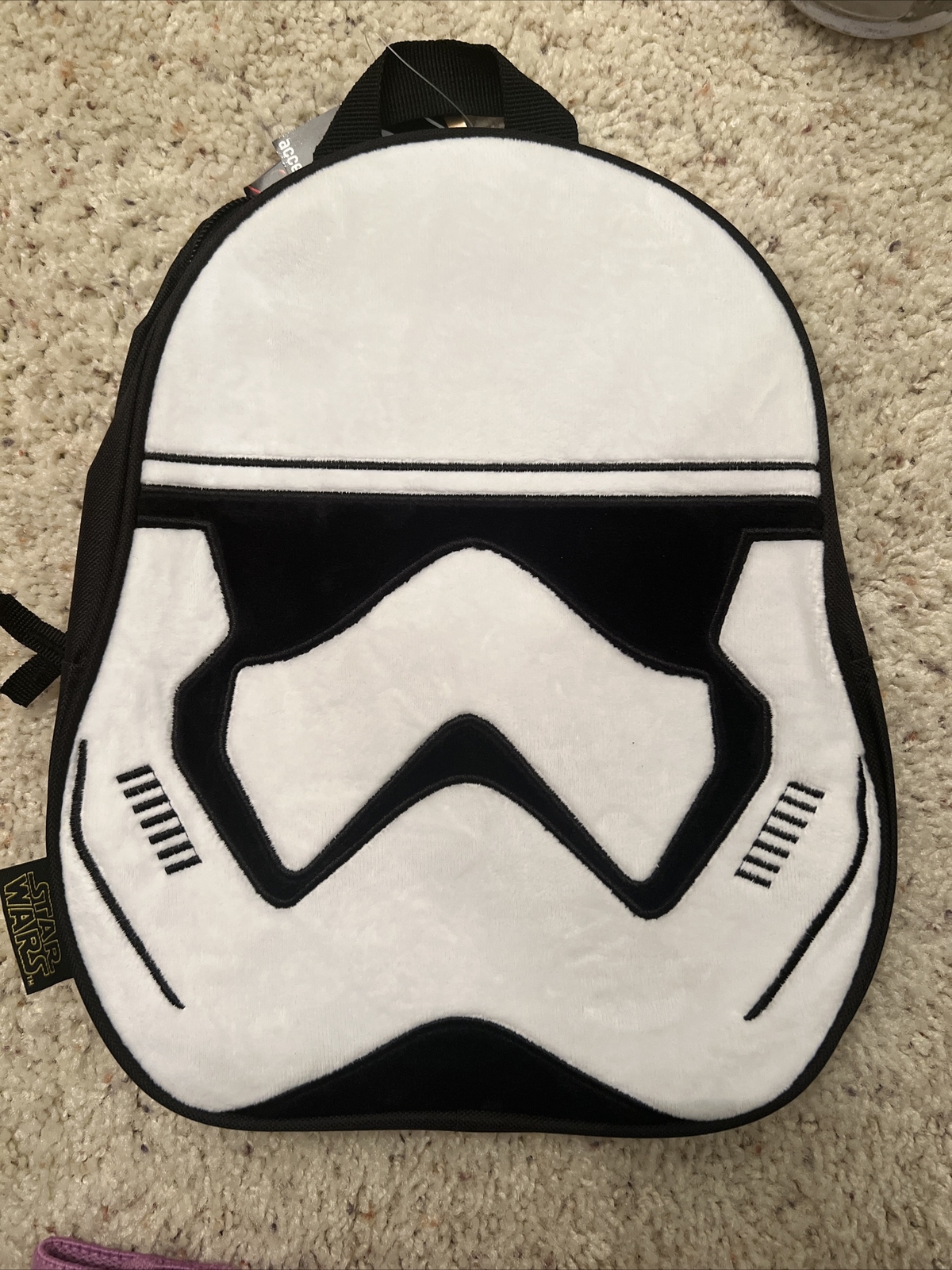 Star Wars Stormtrooper Mini Backpack - Black/White, NEW | eBay