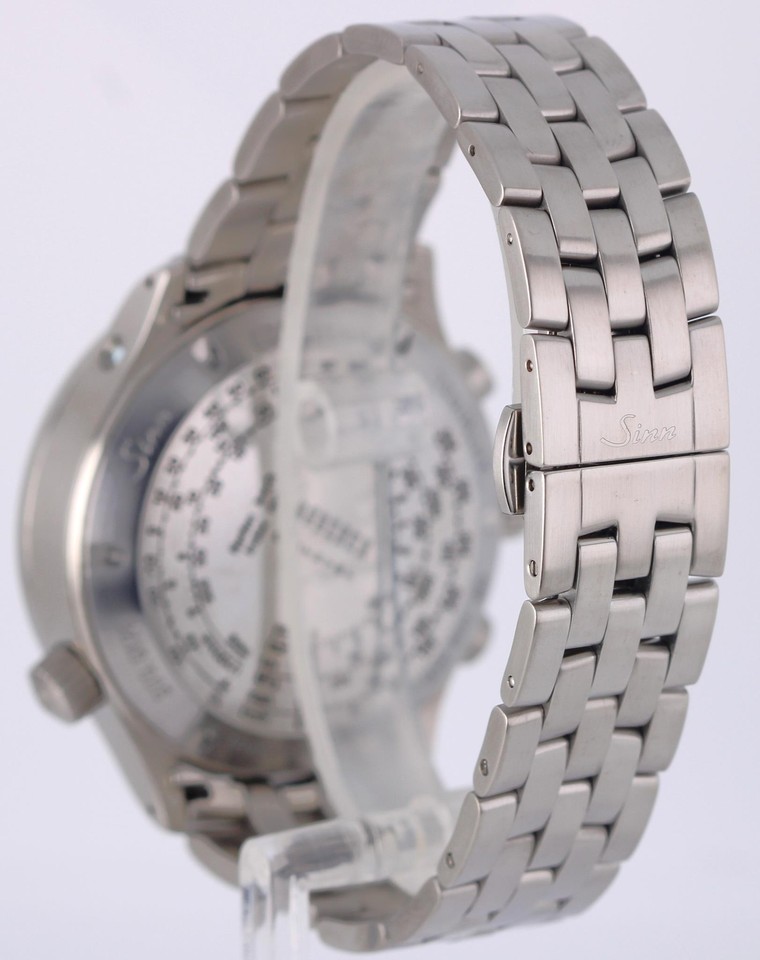 Sinn Chrono Military Model 900 GMT Stainless Steel Black 44mm 900.0178 ...
