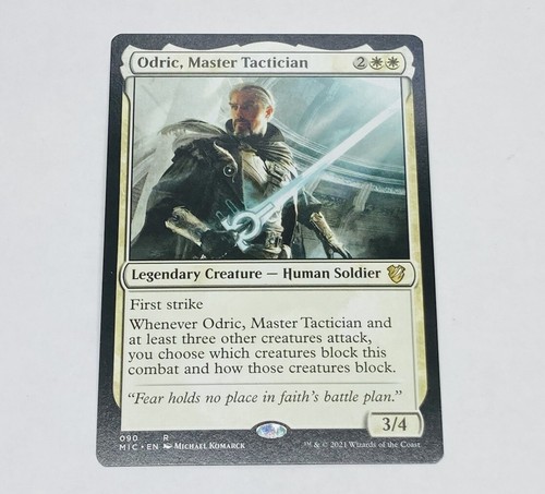 Odric, Master Tactician 090 Magic The Gathering Trading Card MTG Tc7 | eBay