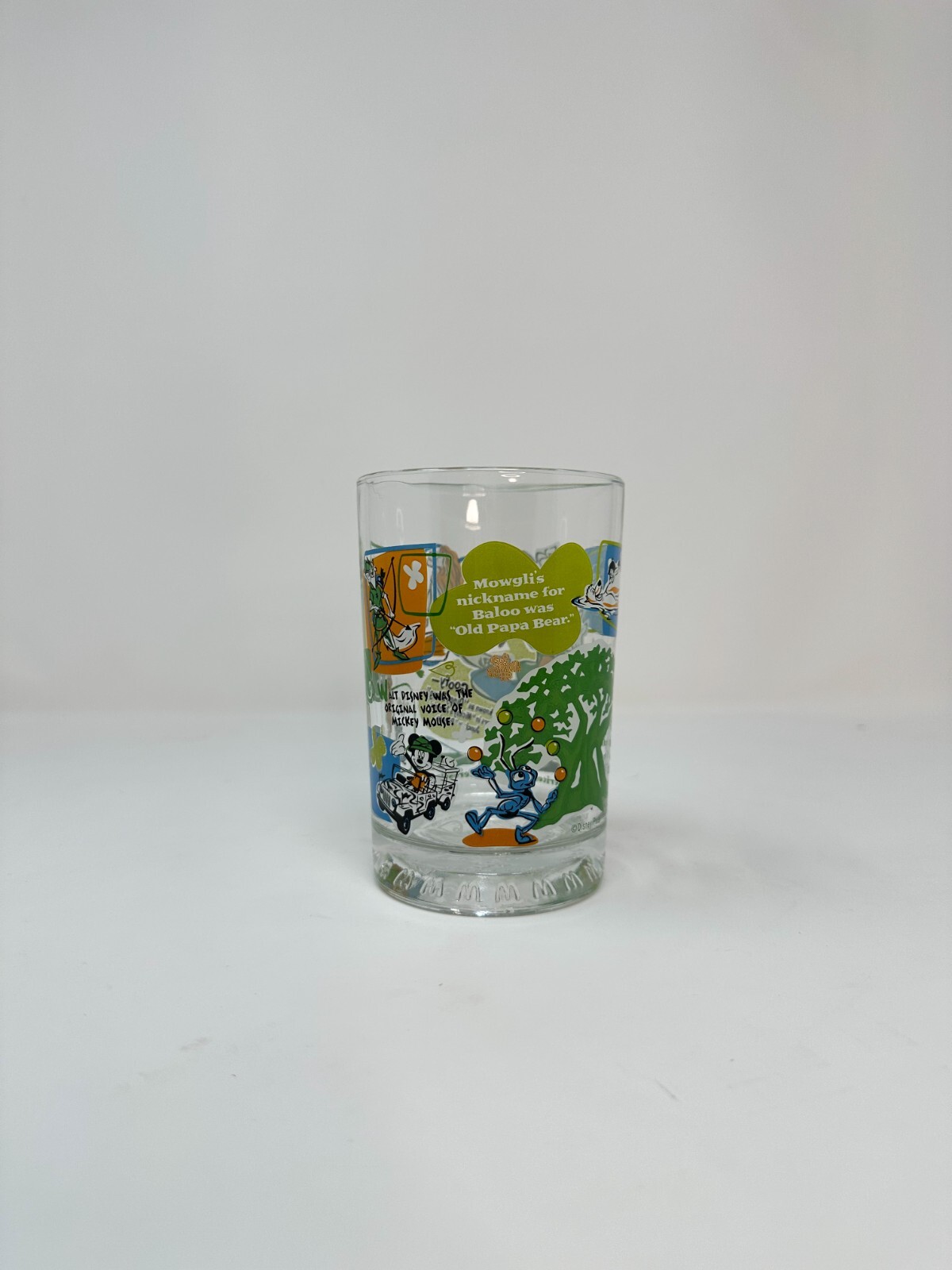 Vintage McDonalds Walt Disney 100 Years of Magic Glass Goofy Simba ...