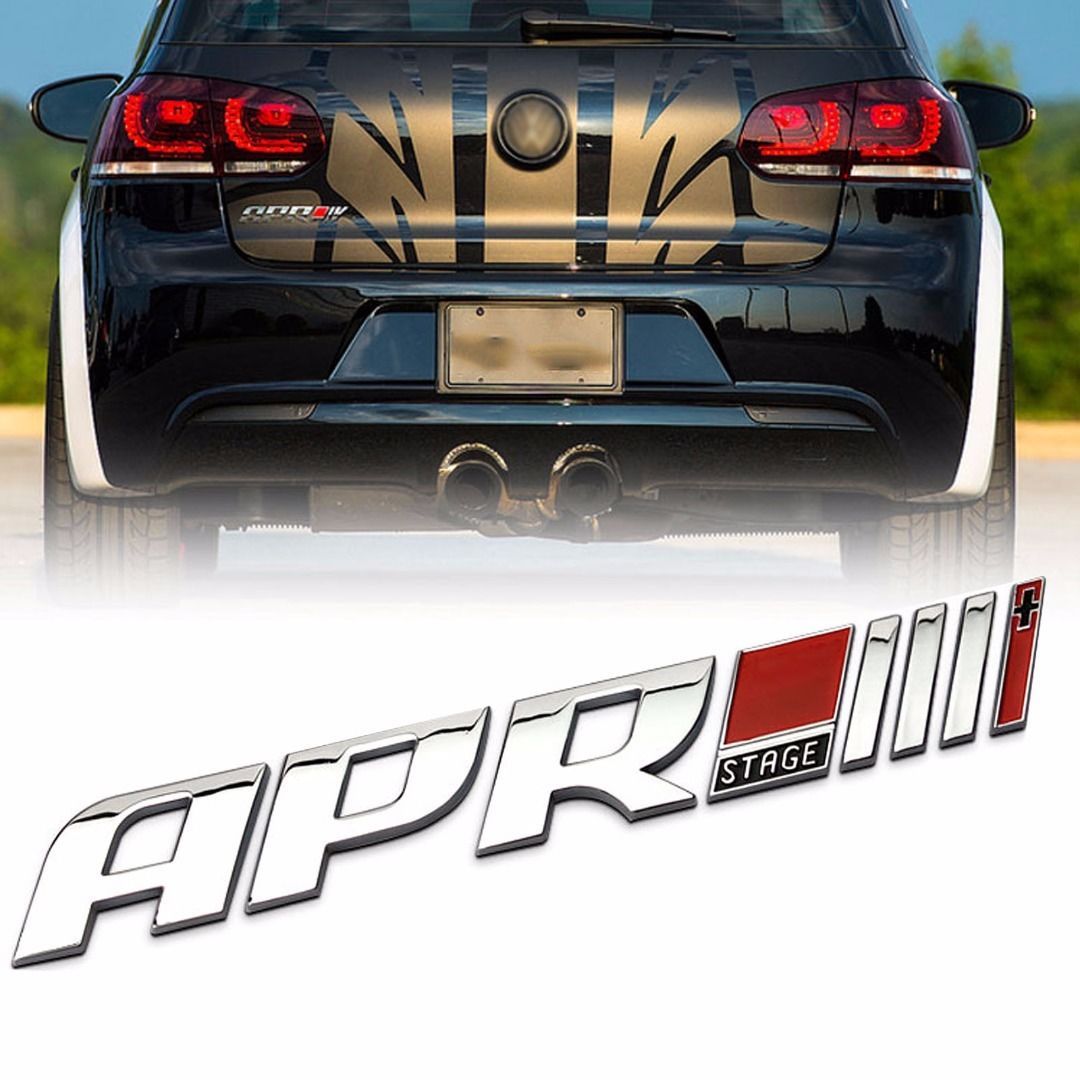3D ABS APR Stage III+ Logo Car Emblem Badge Sticker Decal | Front ...