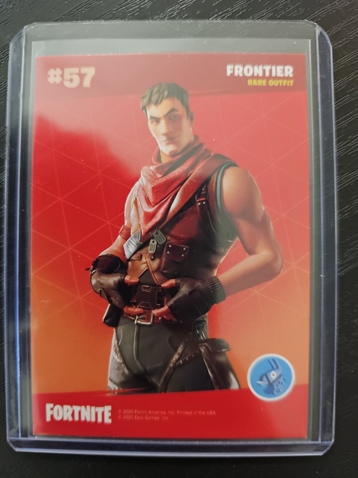 Frontier #57 Holo USA Fortnite Series 2 Panini Card | eBay