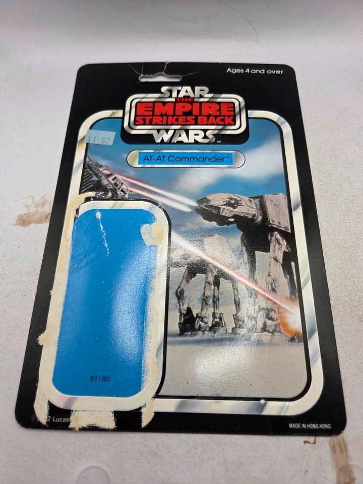 Vintage Star Wars - Palitoy ESB AT-AT Commander 45 Back Card Back | eBay UK