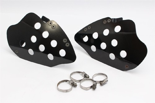 Black 85-07 Yamaha VMAX 1200 VMX12 V Max Knee Grip Plate Engine Heat ...