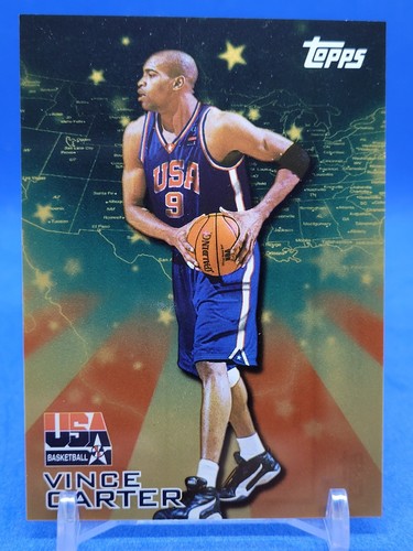 2000 Topps Team USA Gold Vince Carter #7 HOF | eBay