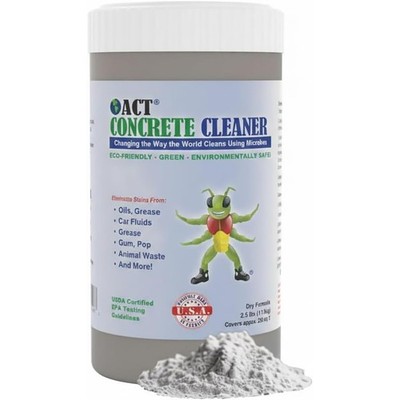 ACT CC2002 Concrete Cleaner dry formula 2.5 LBS | eBay