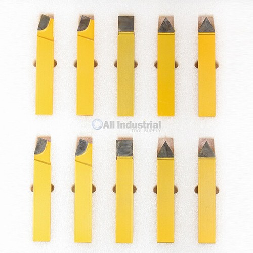 20 PC 3/4" C2 & C6 CARBIDE-TIPPED TOOL BIT SET SINGLE POINT BRAZED ...