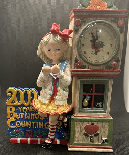 Mary Engelbreit "2000 Years But Whos Counting" Clock Untested | eBay