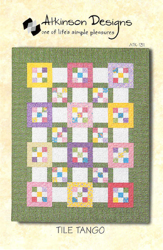 TILE TANGO Quilt Pattern, Atkinson Designs ATK-131 | eBay