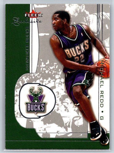 2001-02 Fleer Exclusive Michael Redd Milwaukee Bucks #82 | eBay