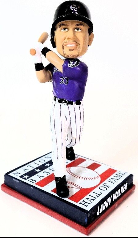 Larry Walker #33 Rockies Baseball Hall of Fame (HOF) Bobblehead Brand ...