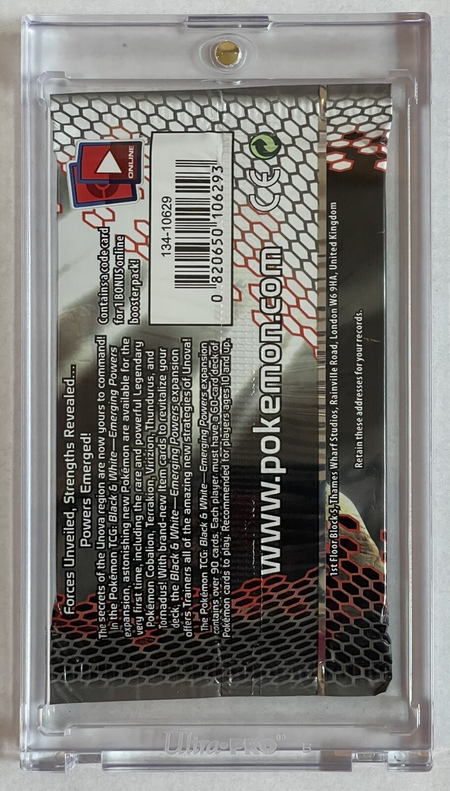 Pokemon B&W EMERGING POWERS Booster Pack SEALED With Acrylic Case💥 ...