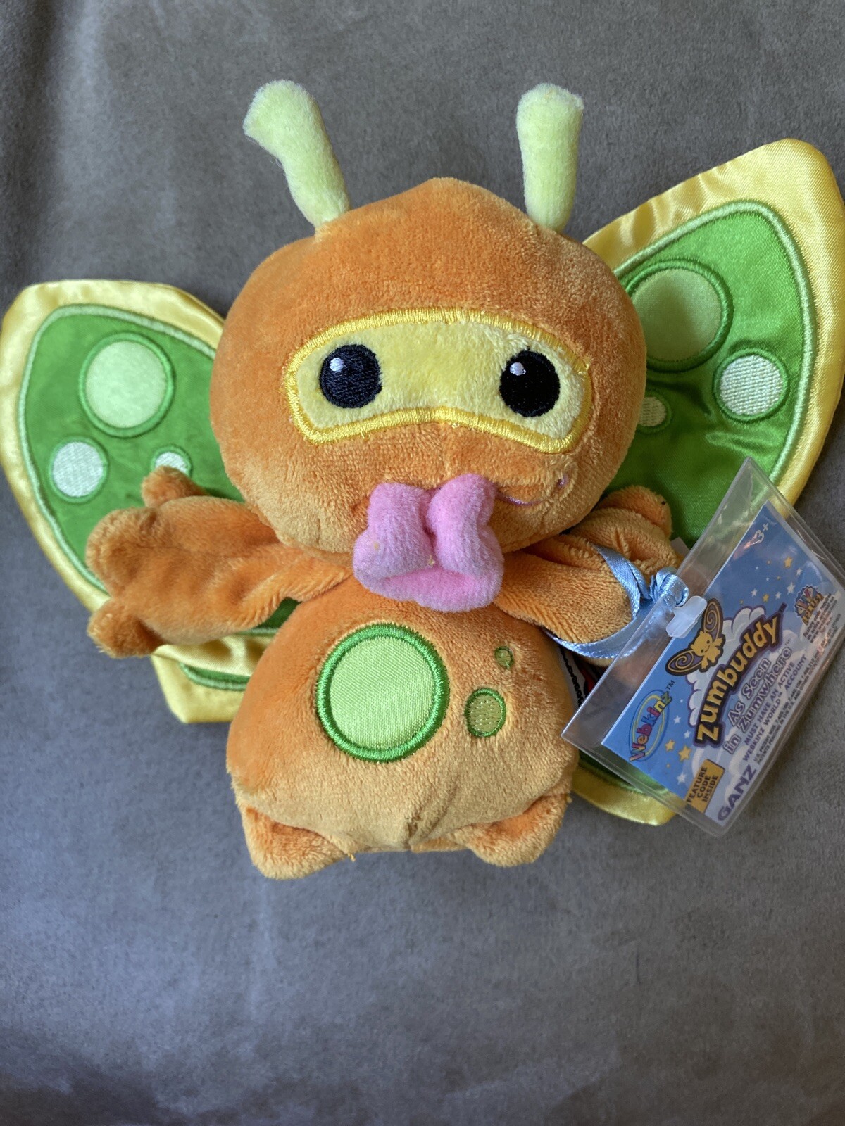 ZumBuddy Webkinz Zoola A Bratty Zum Ganz New With Tags First Edition ...