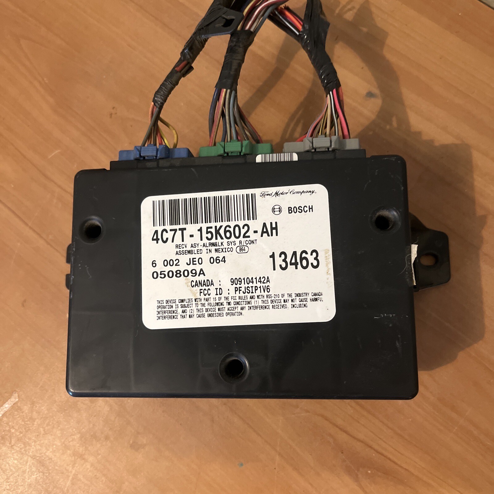 03-07 4C7T-15K602-AH Ford 6.0 Super Duty Anti Theft Keyless Body Module ...