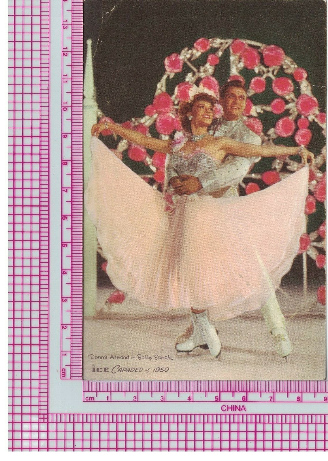 Postcard Ice Capades of 1950, Donna Atwood, Bobby Specht | eBay