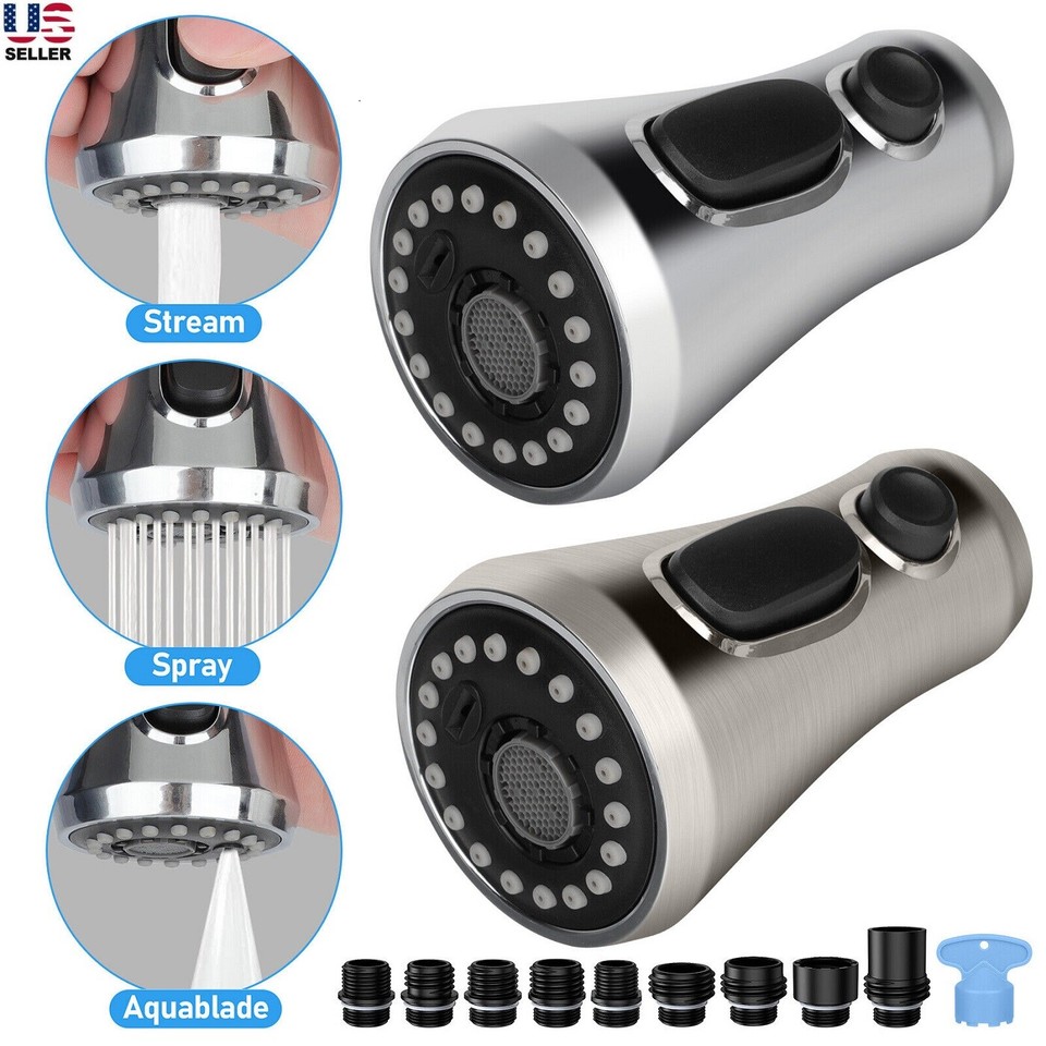 Kitchen Faucet Head Replacement Pull Down Kitchen Spray Head Sink Spray ...