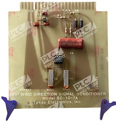 Texas Electronics Inc 360 Deg Wind Directional Signal Conditioner SC-10-7A | eBay