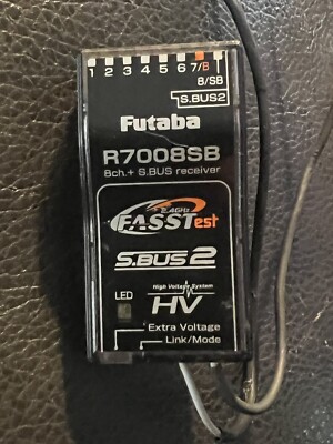 Futaba R7008SB 2.4GHz FASSTest Telemetry Rx 2.4 GHz 18MZ 18SZ 14SG ...