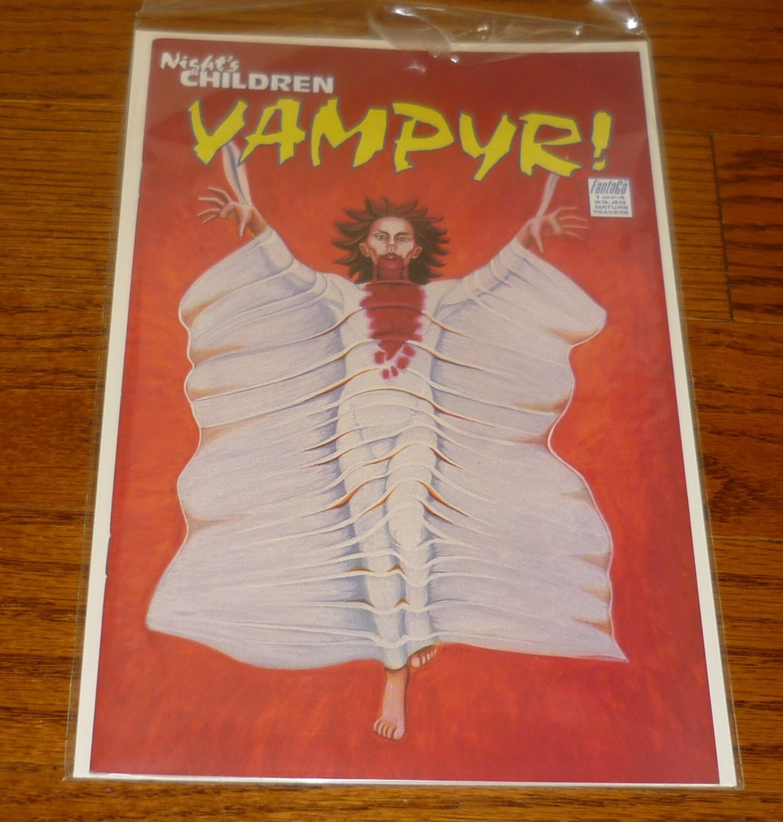 Night's Children Vampyr! comic book # 1, Fantaco, 1992 Wendy Snow-Lang ...