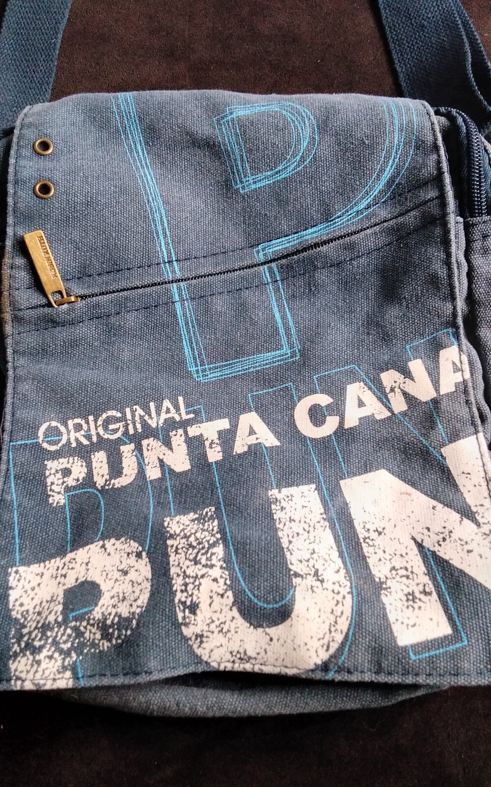 Robin Ruth Original Punta Cana Messenger Canvas Cross… - Gem