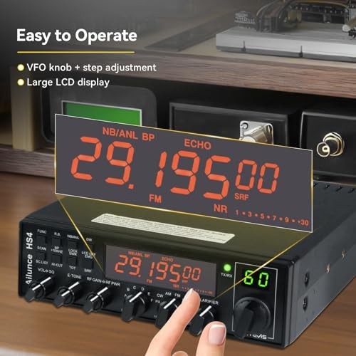 Ailunce HS4 10 Meter Radio, High Power SSB Ham Radio 10 Meter SSB Ham ...