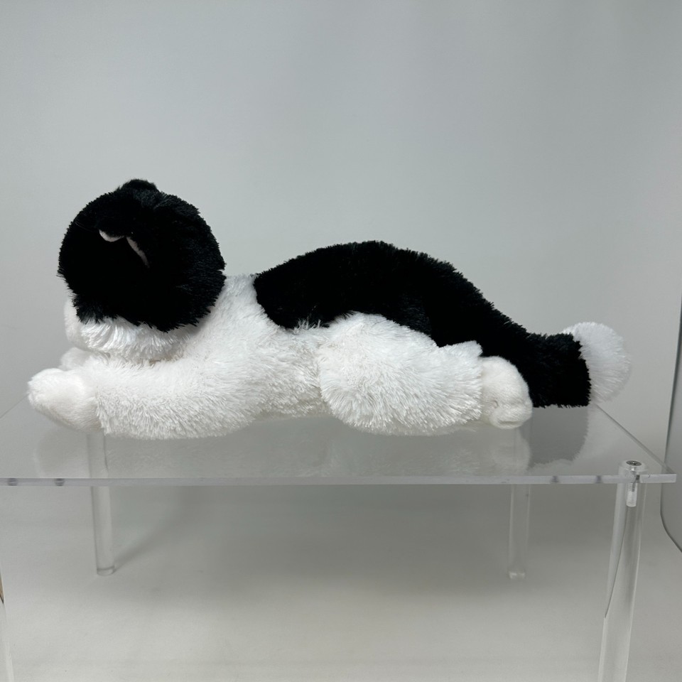 Aurora Oreo Cat Plush Stuffed Animal Black White Kitten Cute Soft 15 ...