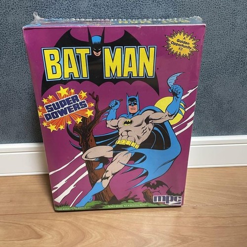 MPC Vintage Batman TV Series Plastic Model Kit Unopened with Box Wear ...