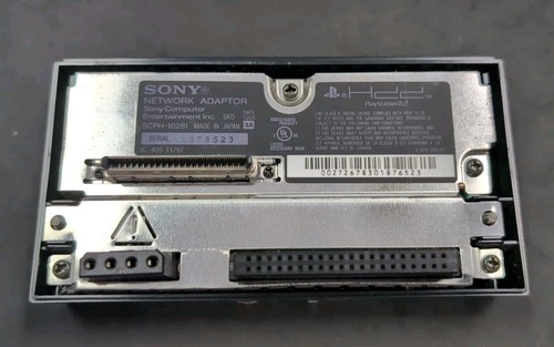 PS2 HDD Ethernet Network Adapter- OEM Original Authentic TESTED , WORKS ...