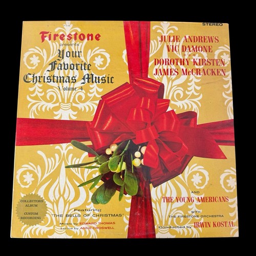 Firestone Presents Your Favorite Christmas Music LP Vinyl Record Album ...