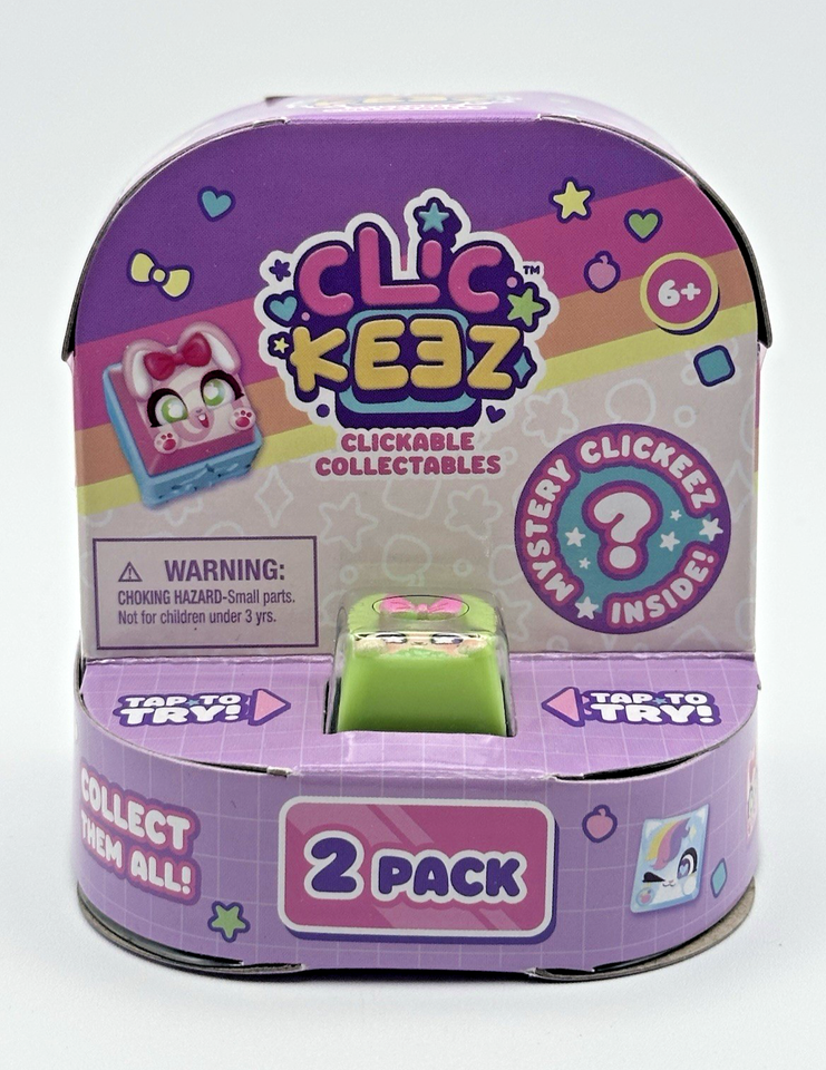 ClicKeez Blind Box Fidget Toy Keyboard Key Collectible Clicker Toy ...