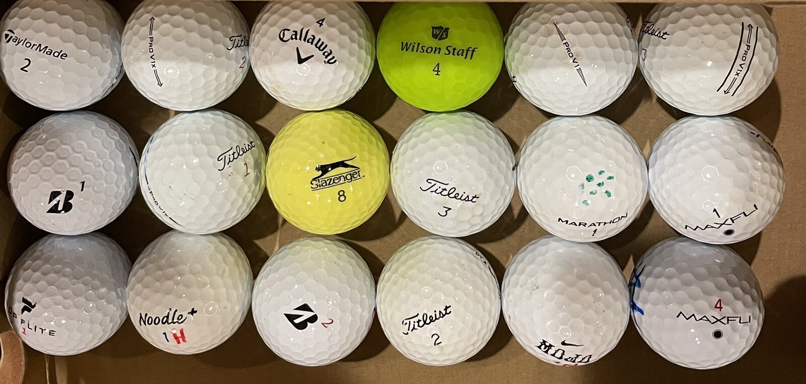 100 AA-AAAAA Mystery Golf Balls | eBay