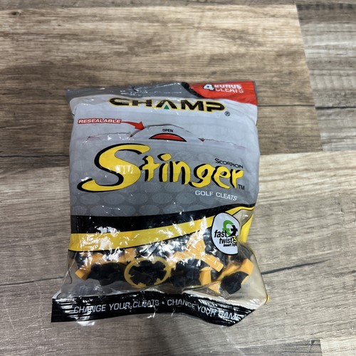 CHAMP Stinger Golf Shoe Spikes Cleats - Small Metal Thread - 22 Pcs | eBay