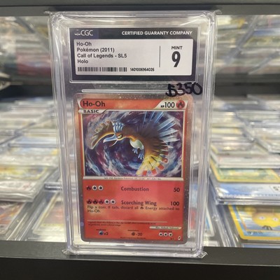 2011 Pokemon CGC 9 Shiny Ho-oh Holo - SL5 Call of Legends MINT | eBay