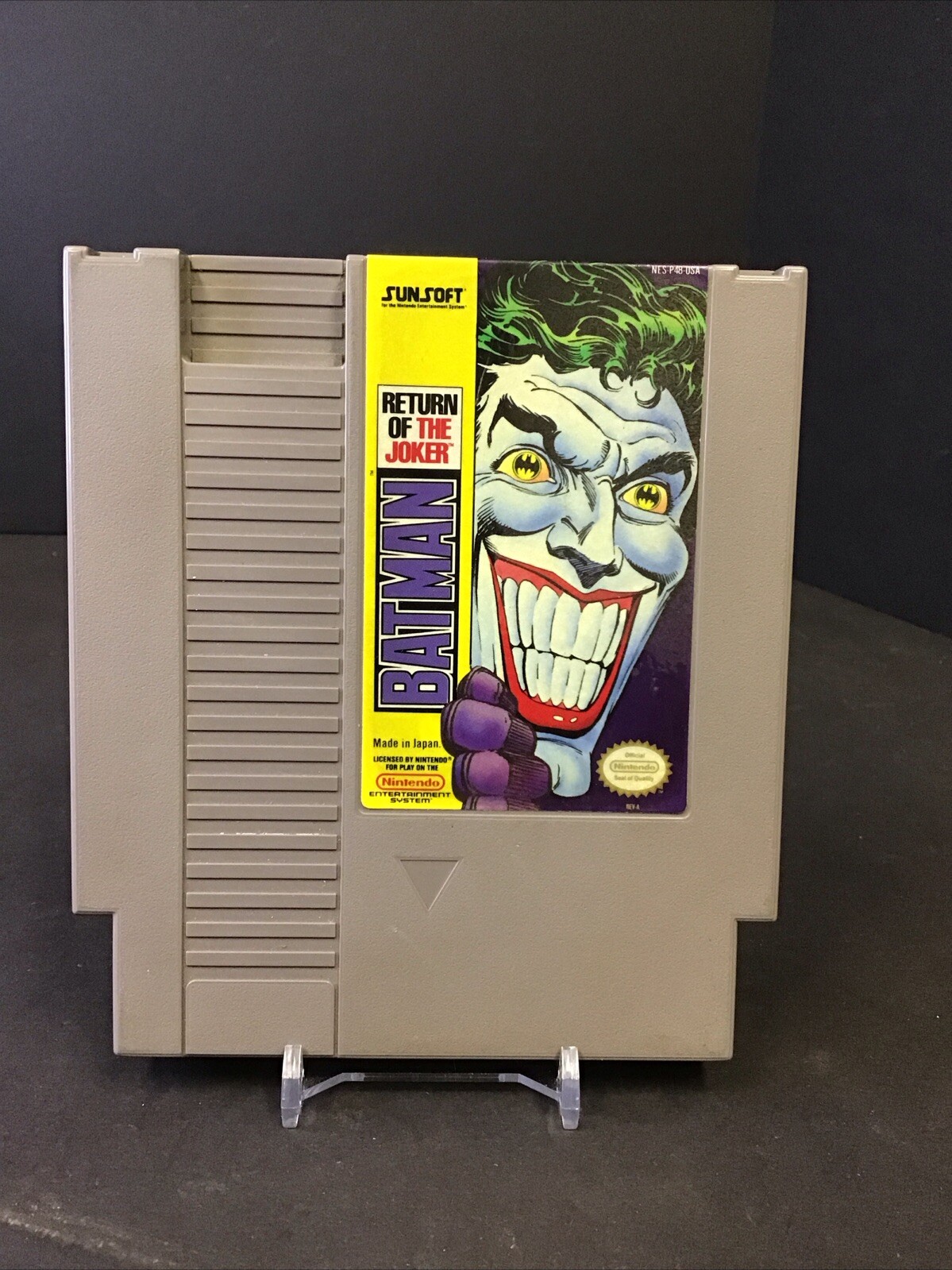 Batman: Return of the Joker Nintendo Entertainment System 1991 NES Game ...