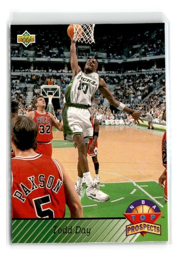1992-93 Upper Deck - #470 - Todd Day - Milwaukee Bucks | eBay