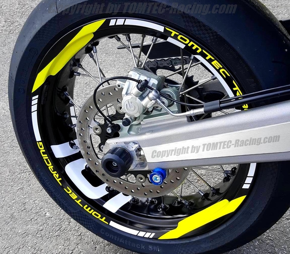 Stickers Rims Stickers Supermoto Husqvarna 701 Husky FS Fe 350 450 501 ...