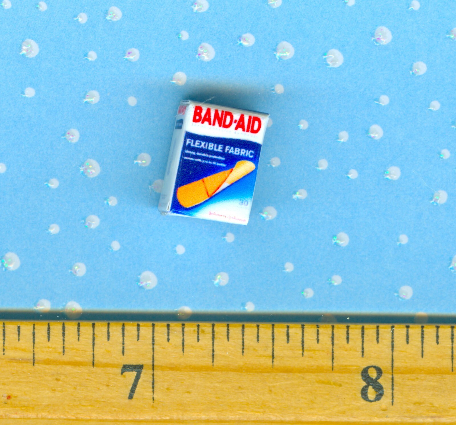DOLLHOUSE Miniature Size Band aids Box | eBay
