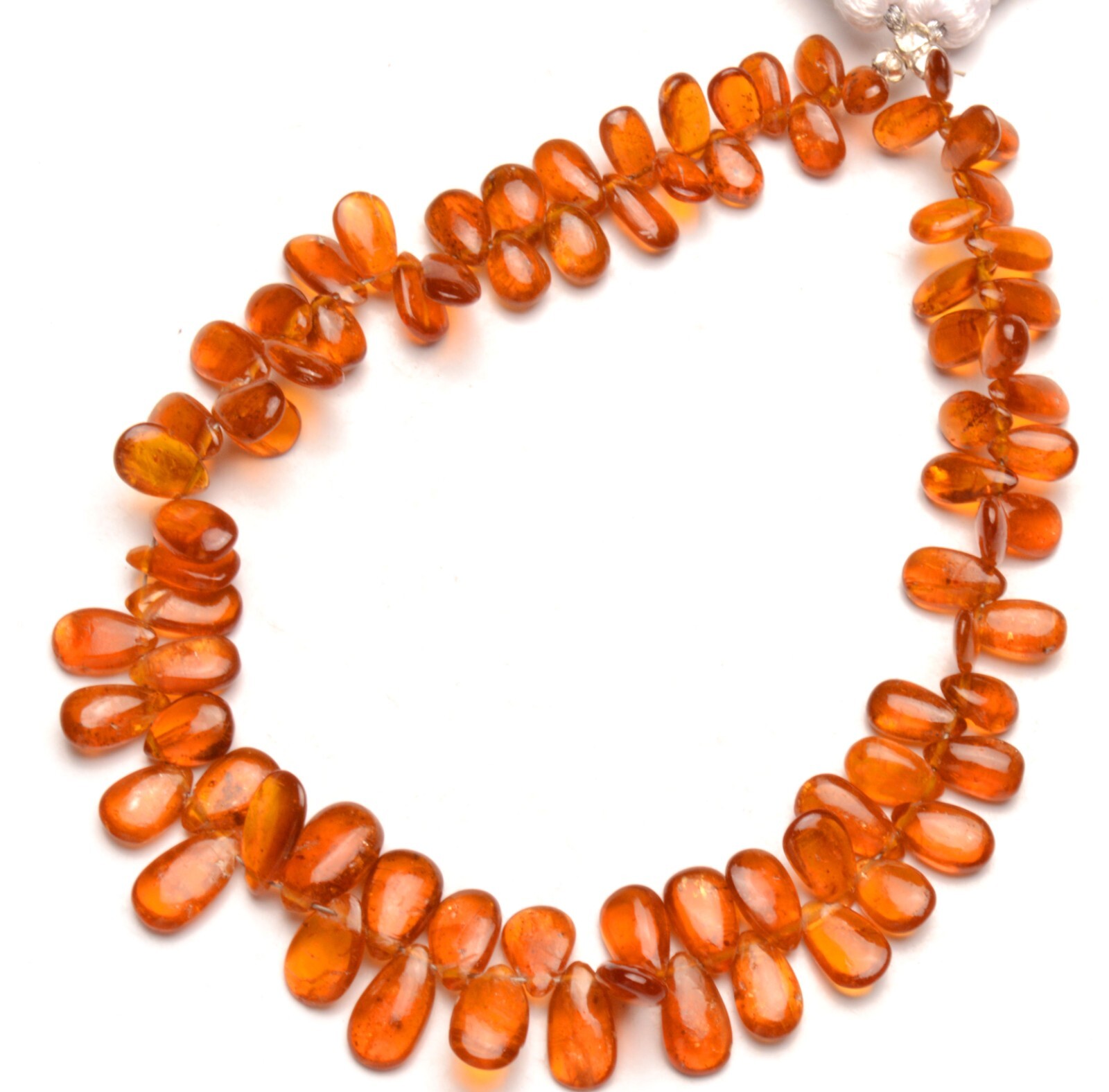 Natural Gem Orange Kyanite 7x4 to 6x4 mm Size Pear Shape Beads 9 ...
