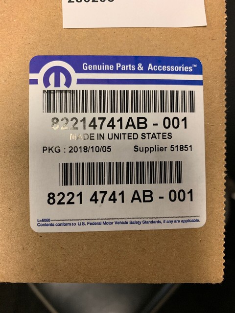 Mopar 82214741AB Engine Cold Air Intake for sale online | eBay