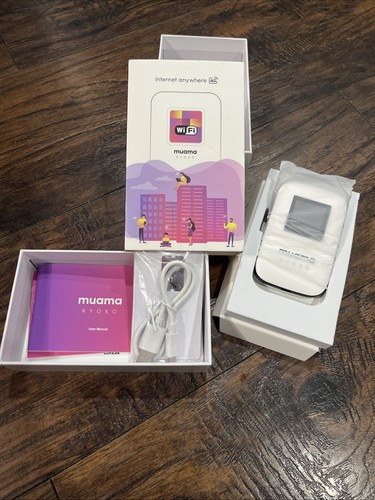 BRAND NEW Muama Ryoko 4G-LTE Mobile Broadband Portable Wireless WiFi ...