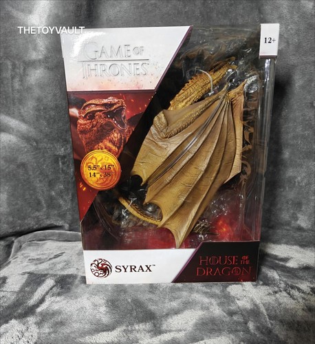 HOUSE OF THE DRAGON SYRAX FIGURE – MCFARLANE TOYS RARE COLLECTIBLE NEW ...