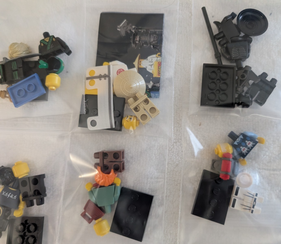 Lego 71019 Ninjago Movie Collectible Minifigures Complete Set of 20 CMF ...